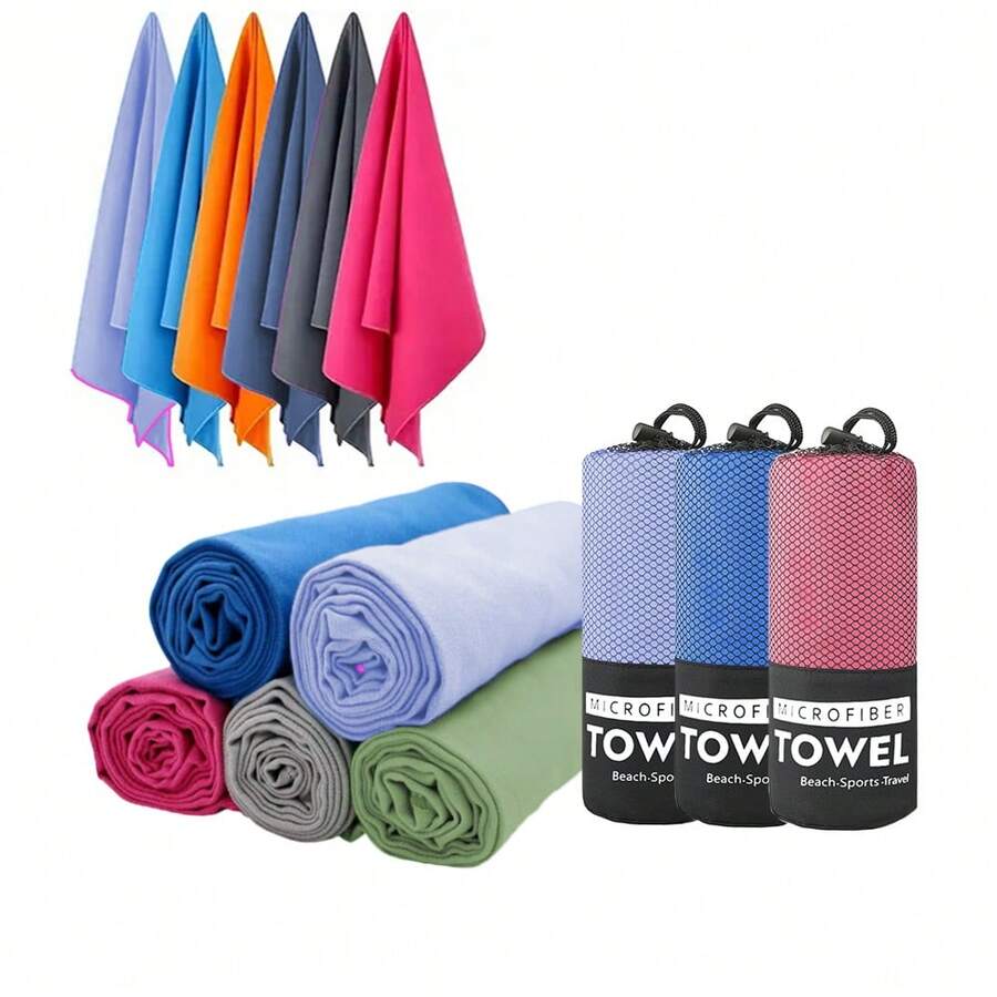 Portable Quick-Drying Outdoor Sports Towels, Water-Absorbing And Sweat ...