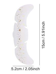 6 Blatt Glitzer Sommersprossen Holografische Aufkleber, Stern ...