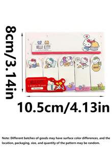 Sanrio 1Pc Hello Kittys Sticky Note Cute Cartoon My Melody Cinnamoroll ...