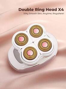 Afeitadora eléctrica para mujeres, afeitadora eléctrica rotatoria con ...