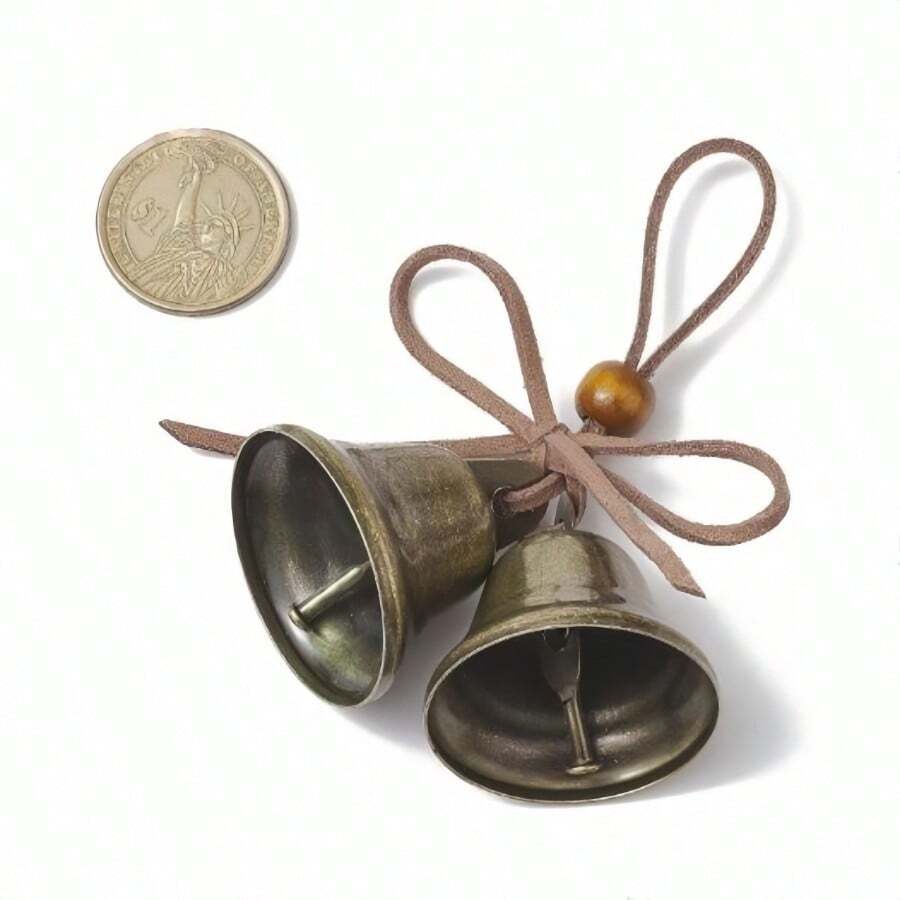 1 Stück Eisenhexenglocke Schutzvorrichtung für Türknauf, Windspiel mit ...