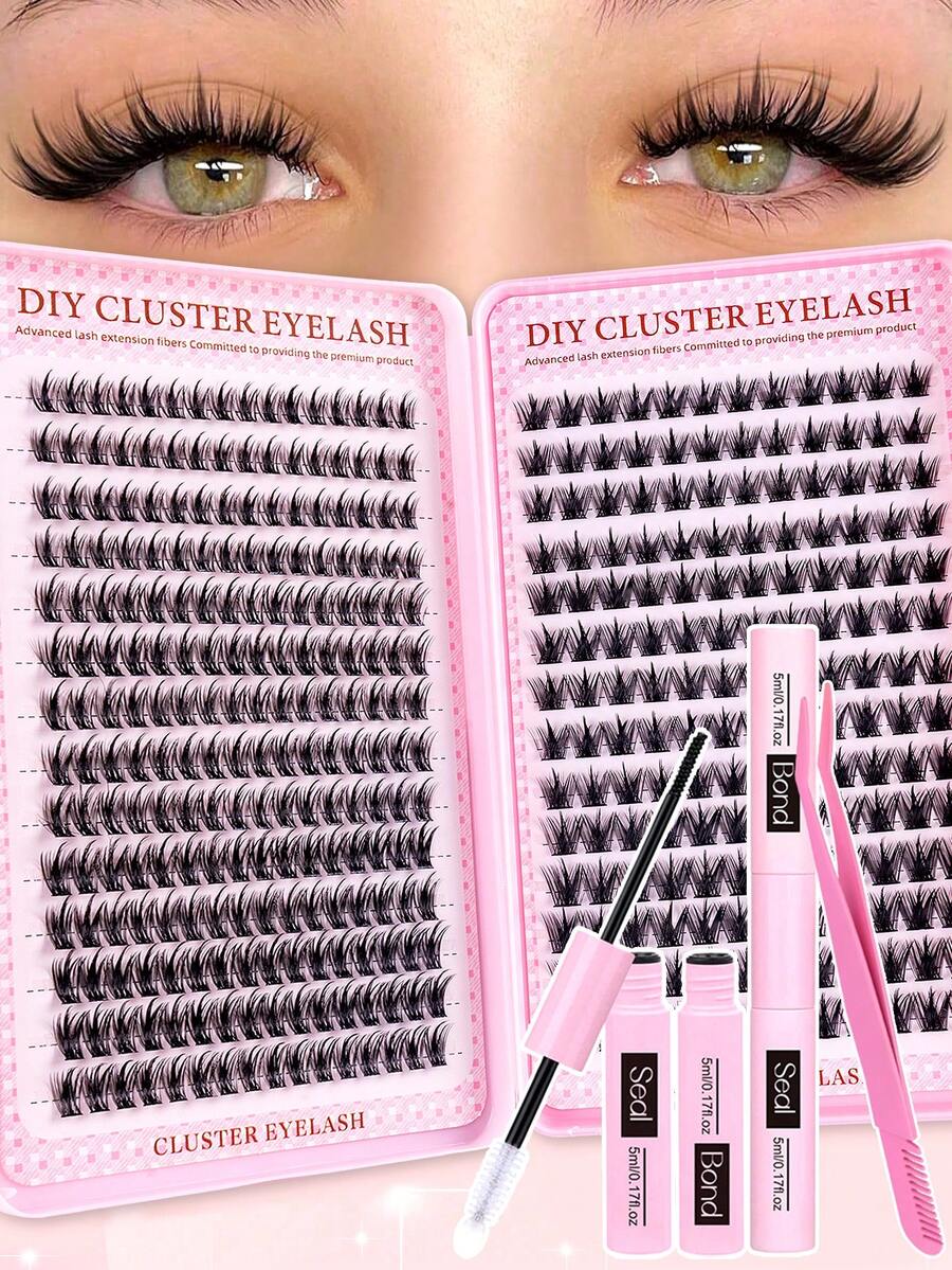 640/392 Pezzi Kit Estensione ciglie, Kit Estensione ciglie Fai-da-Te ...