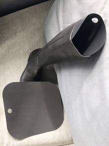 1 Paar hohe Stiefel, Schuhspanner, geformter Kunststoff Anti-Falten und ...