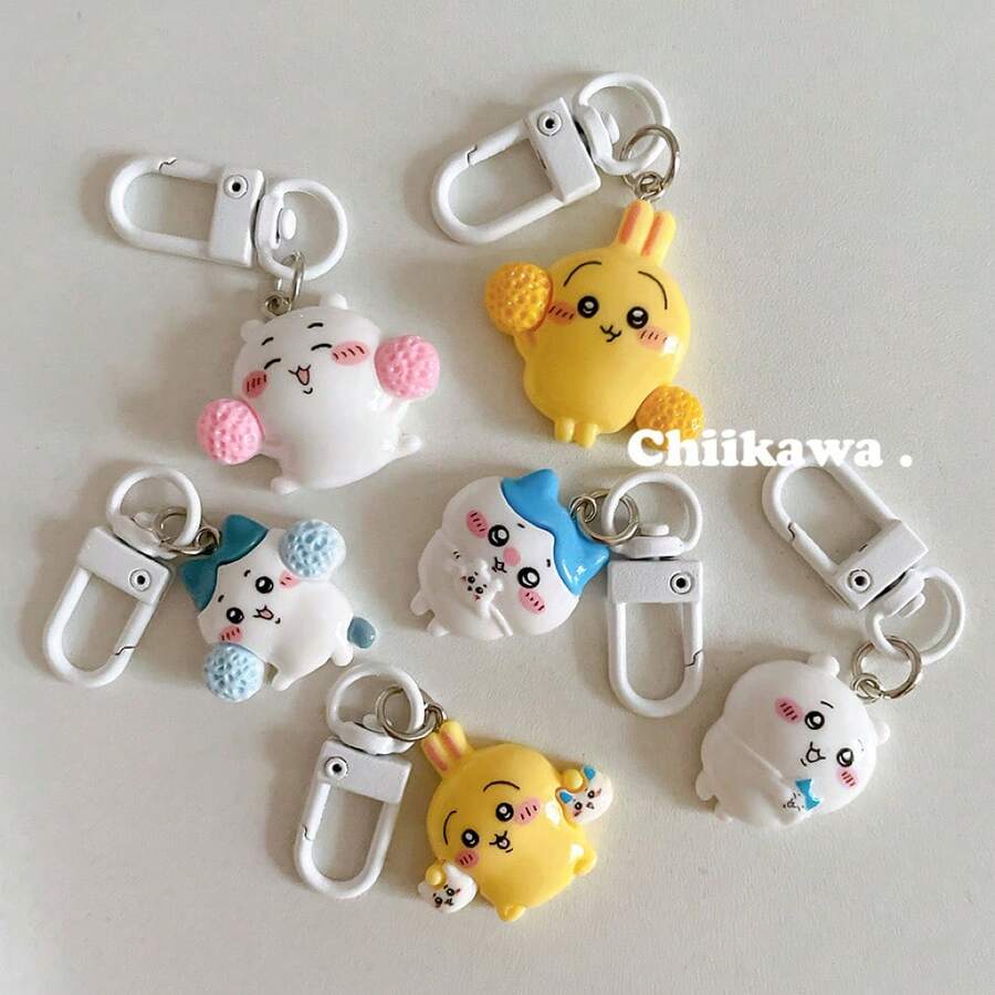 2pcs/Set Cartoon Keychain Pendant, Backpack Decoration, Gift For Best ...