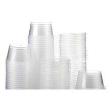 2 Oz. - Sets Disposable Plastic Portion Cups With Lids, Stackable ...
