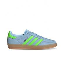 Adidas Gazelle Indoor 'Clear Sky Solar Green' Blue Gum Sneakers Women ...