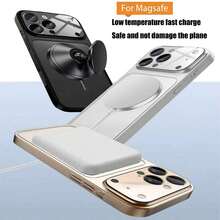 Hadaasi 1 pezzo Custodia magnetica nera istantanea per iPhone 17 ...