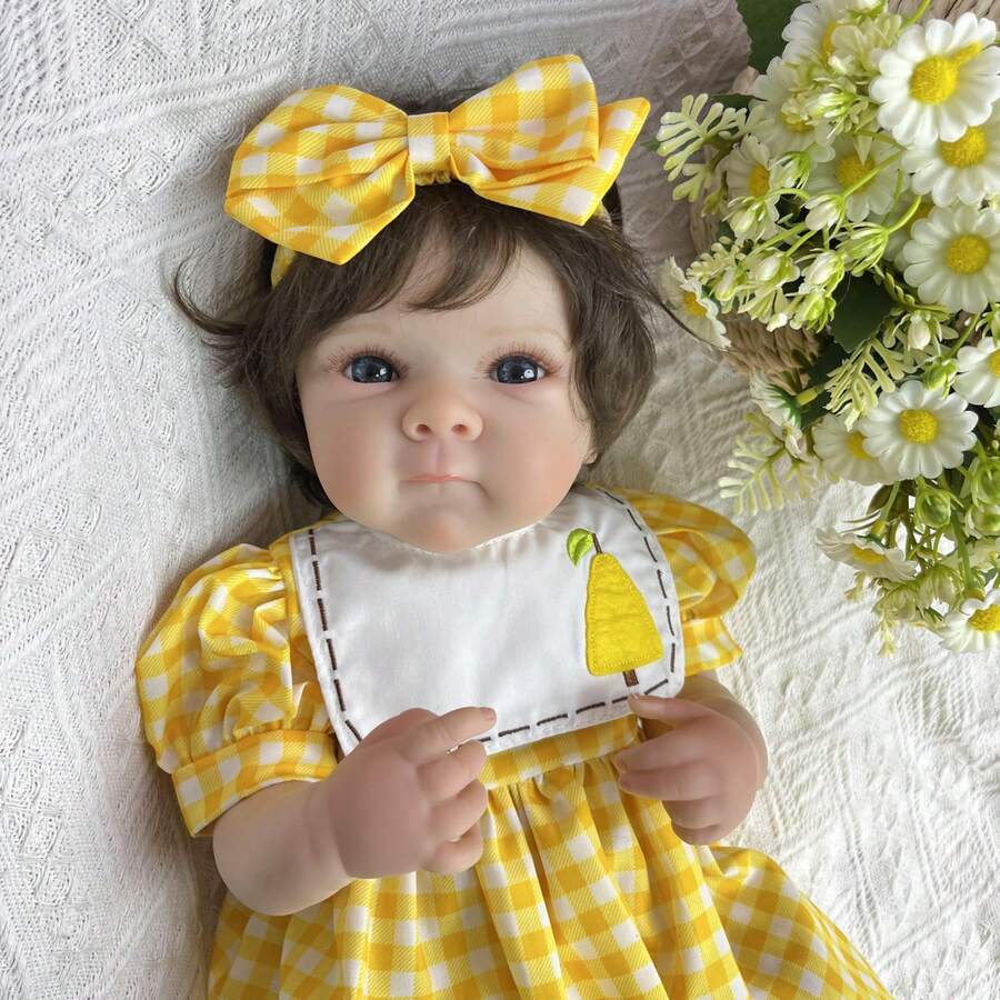 48 cm (19 Zoll) Vollkörper Vinyl Reborn Baby Puppe Spielzeug ...