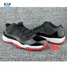 Zapatos Nike Air Jordan 11 Retro Low GS Negro Rojo Varsity FV5121-006 ...