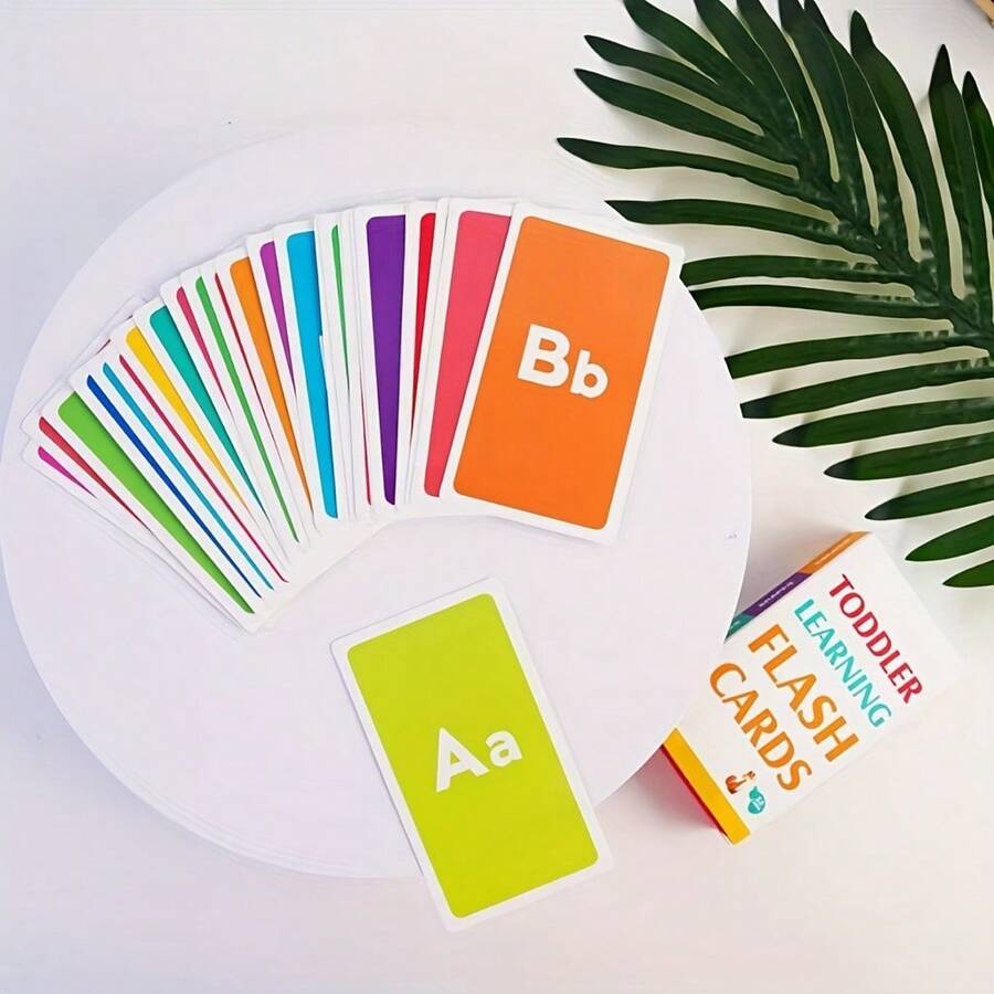 One Box Alphabet Flashcards, Learn Colors, Numbers, Shapes, Animals ...