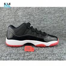 Zapatos Nike Air Jordan 11 Retro Low GS Negro Rojo Varsity FV5121-006 ...