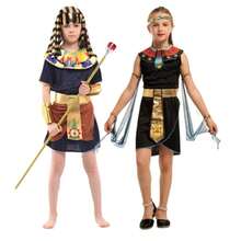 Kinder Kostüm des Pharaos aus dem Alten Ägypten, Jungen & Mädchen ...