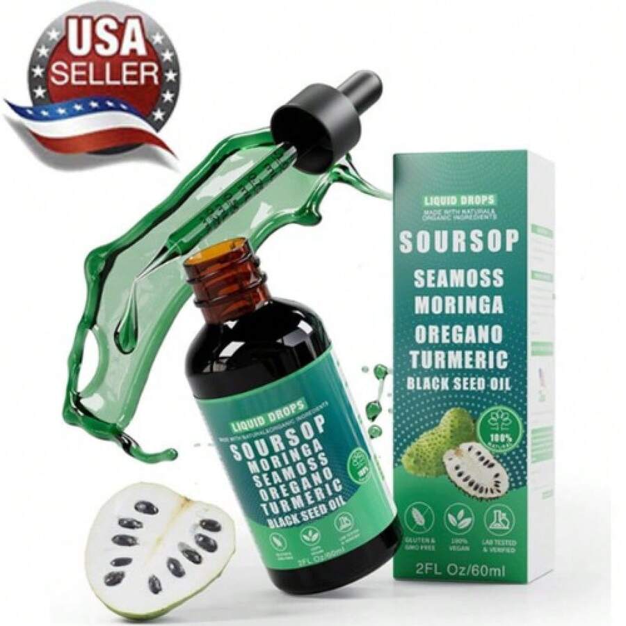 Vyxion Soursop Bitters Liquid Drops - Immunity, Liver, Gut ...