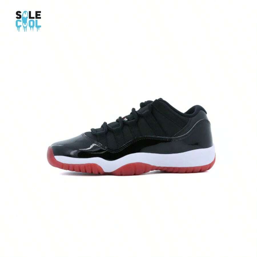 Nike Air Jordan 11 Retro Low GS Black Varsity Red Shoes FV5121-006 ...