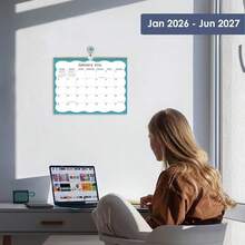 2026 Calendar - 2026-2027 Wall Calendar From January 2026 - June 2027 ...