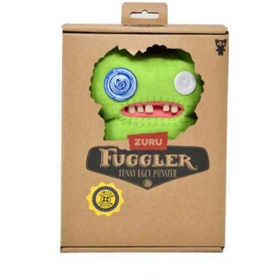 FUGGLER. Zuru Fuggler Limited Edition Green Funny Ugly Monster Plush ...