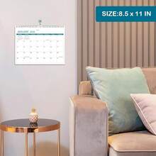 2026 Wall Calendar - 2026-2027 Calendar Runs From January 2026 To June ...