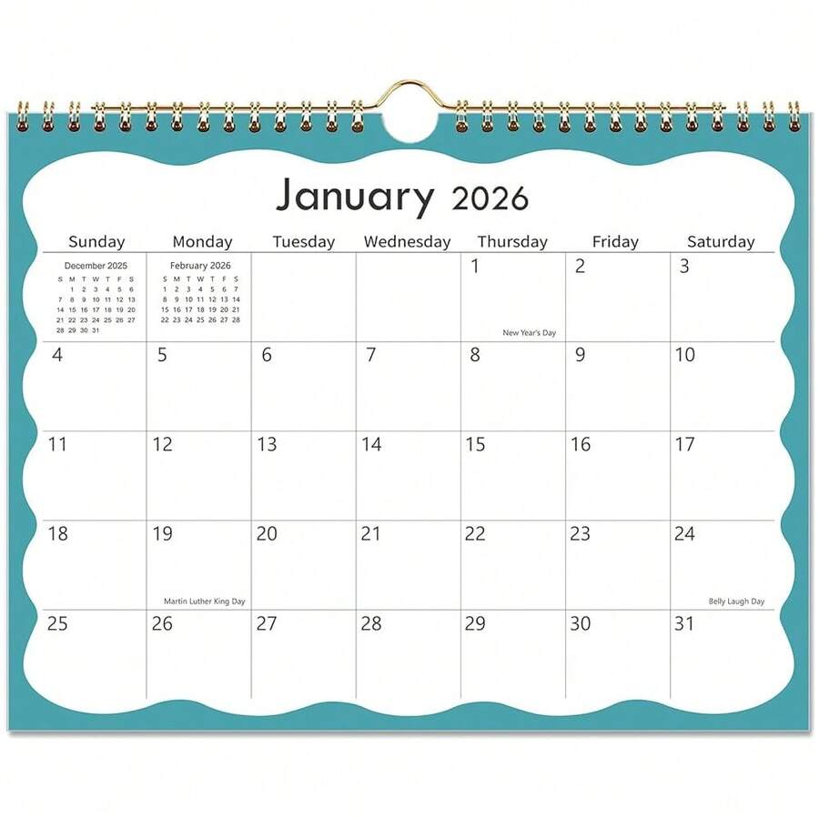 2026 Calendar - 2026-2027 Wall Calendar From January 2026 - June 2027 ...