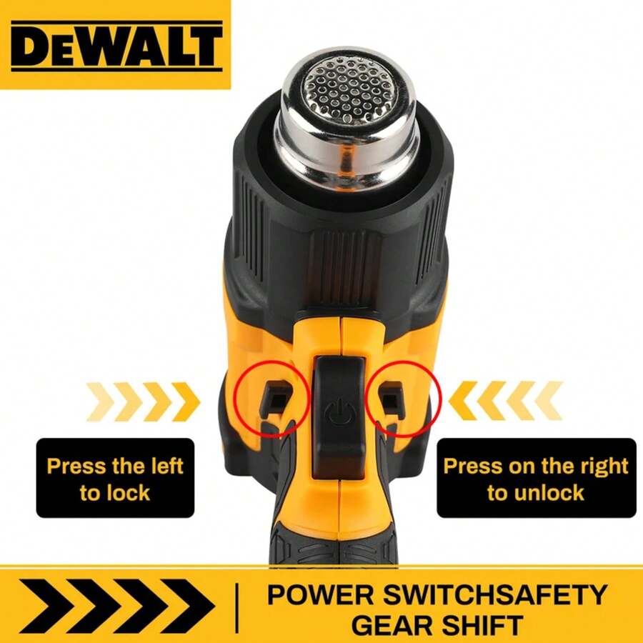 18V 21V Heat Gun Shrink Wrapping Cordless Hot Gun Dryer Soldering ...