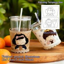 3 Stücke DIY Puppen Herstellung & Bastelvorlage Set (30x20cm ...