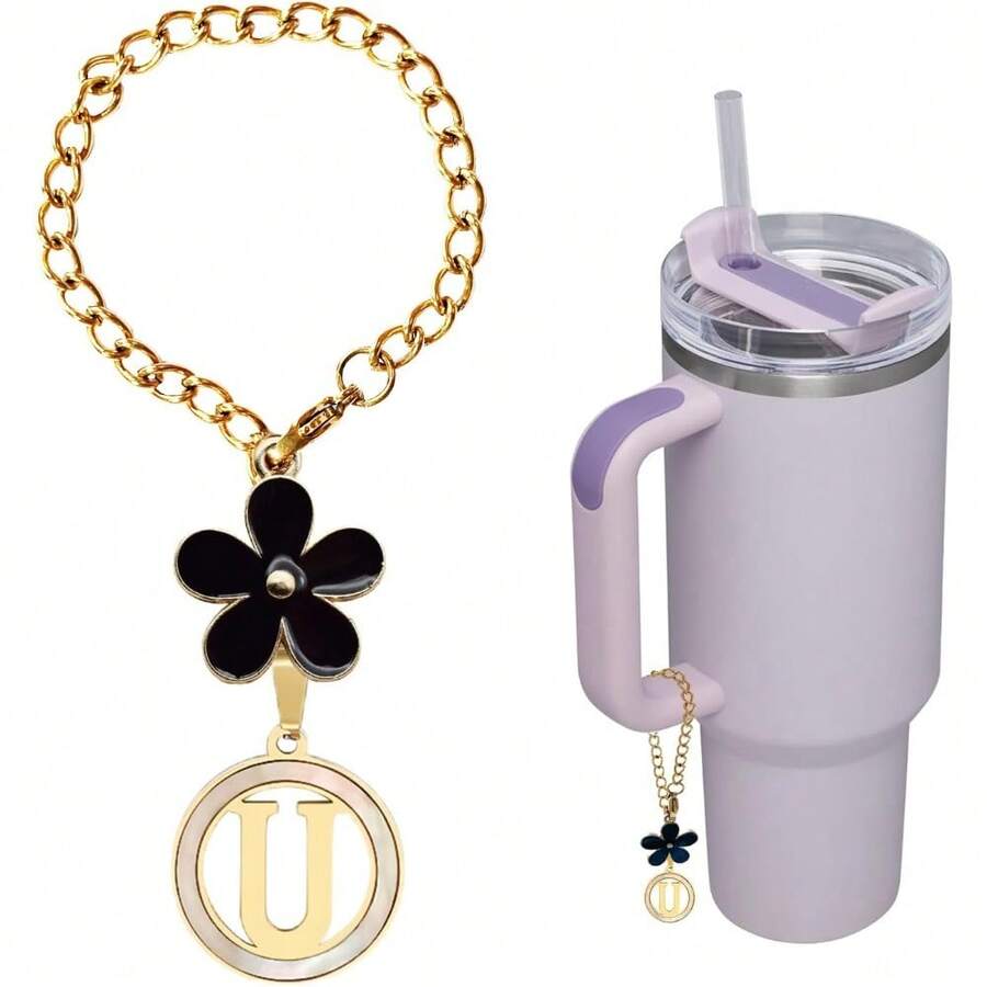 Letter Charms Compatible With Stanley & Tumbler 30oz 40oz With Handle ...