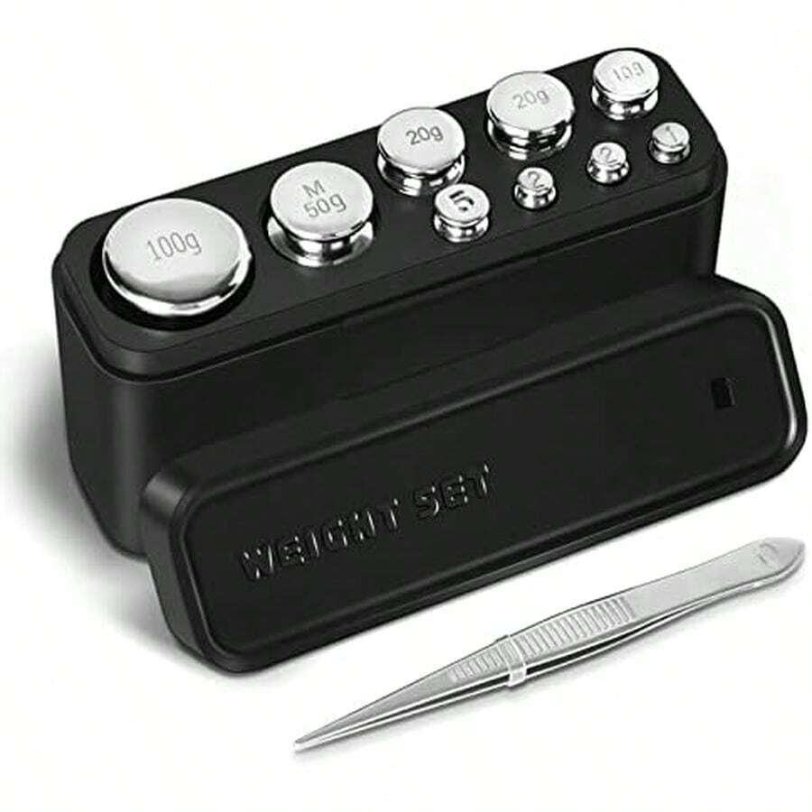 Fuzion - Pesos de calibración de 210 g, M1 Clase 9 piezas de acero ...