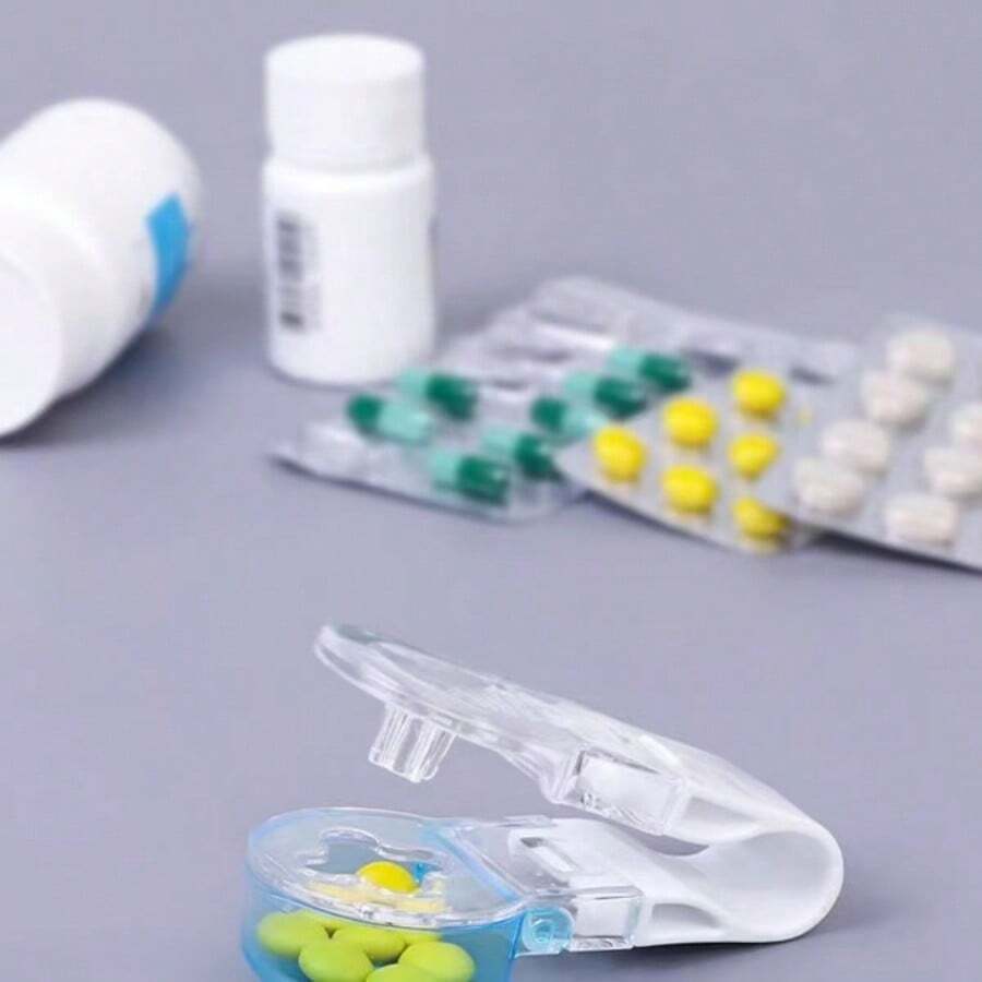 1pc/2pcs/3pcs Pill Box; Pill Counter; Portable Pill Organizer; Portable ...