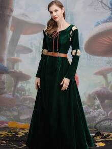 Disfraz de personaje de la película de dibujos animados Brave, vestido ...