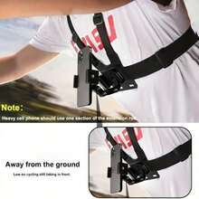 1pc Sports Camera Chest Strap, Mobile Phone Live Shooting Chest Fixed ...