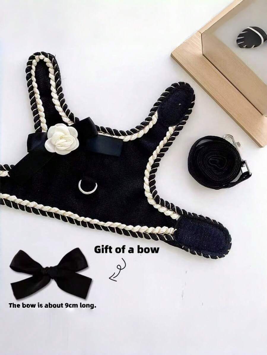 Valentine's Day Pet Leash, Pet Cat Dog Outdoor Chest Harness Vest ...