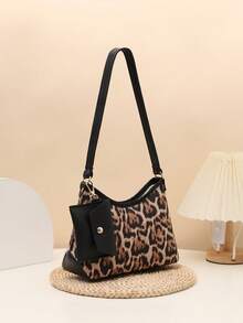 Borsa a tracolla casual da donna con grande capacità per uso quotidiano ...