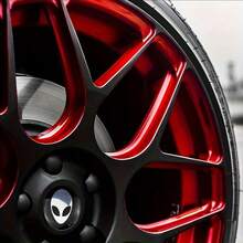 4pcs 56mm Irregular Logo Car Wheel Center Hub Cap Badge Stickers, Fit ...