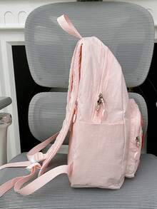 Nueva mochila estilosa con diseño de manzana de dibujos animados ...