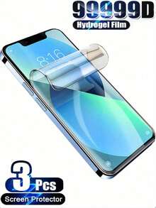 3pcs Full Coverage Hydrogel Film Screen Protector, Compatible With ...