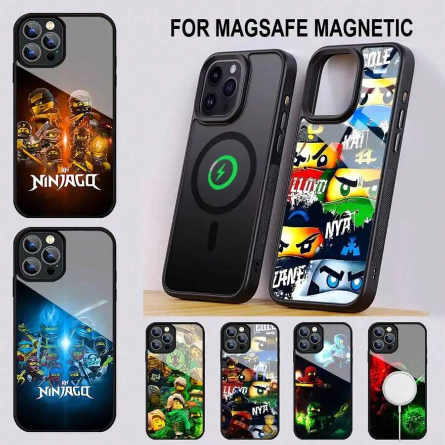 Funda de teléfono con diseños de Legoes y Ninjagoes para iPhone 17, 16 ...