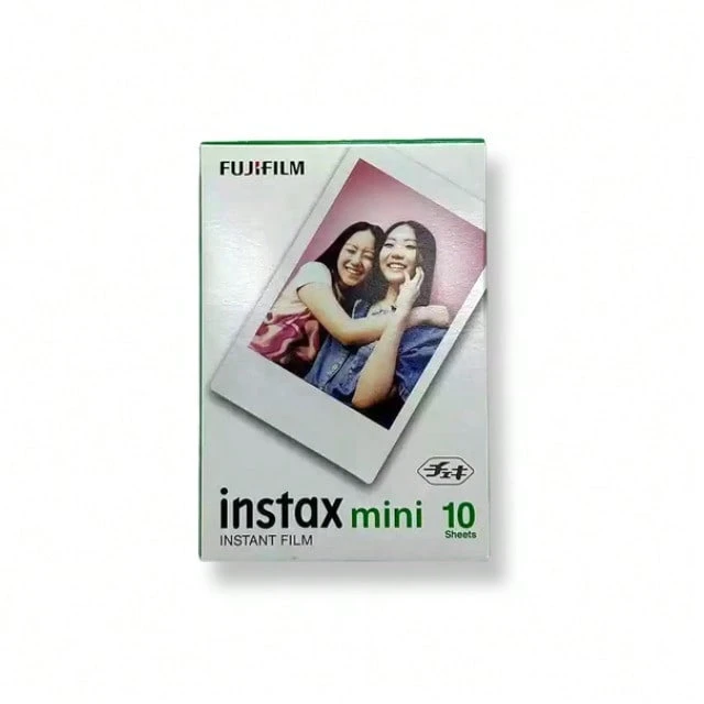 FujiFilm Mini Photo Paper (10 Sheets), Color-Bordered Instant Photo ...