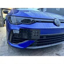 Front Tow Hook License Plate Mount Bracket For MK8 Golf R 2022-2026 ...