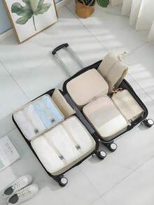 (2-7 Daysmust Arrive)9Pcs Portable Travel Storage Bag Set, Travel ...