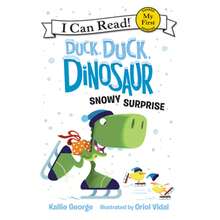 Pre-Owned Duck, Duck, Dinosaur: Snowy Surprise (Paperback) By Kallie ...