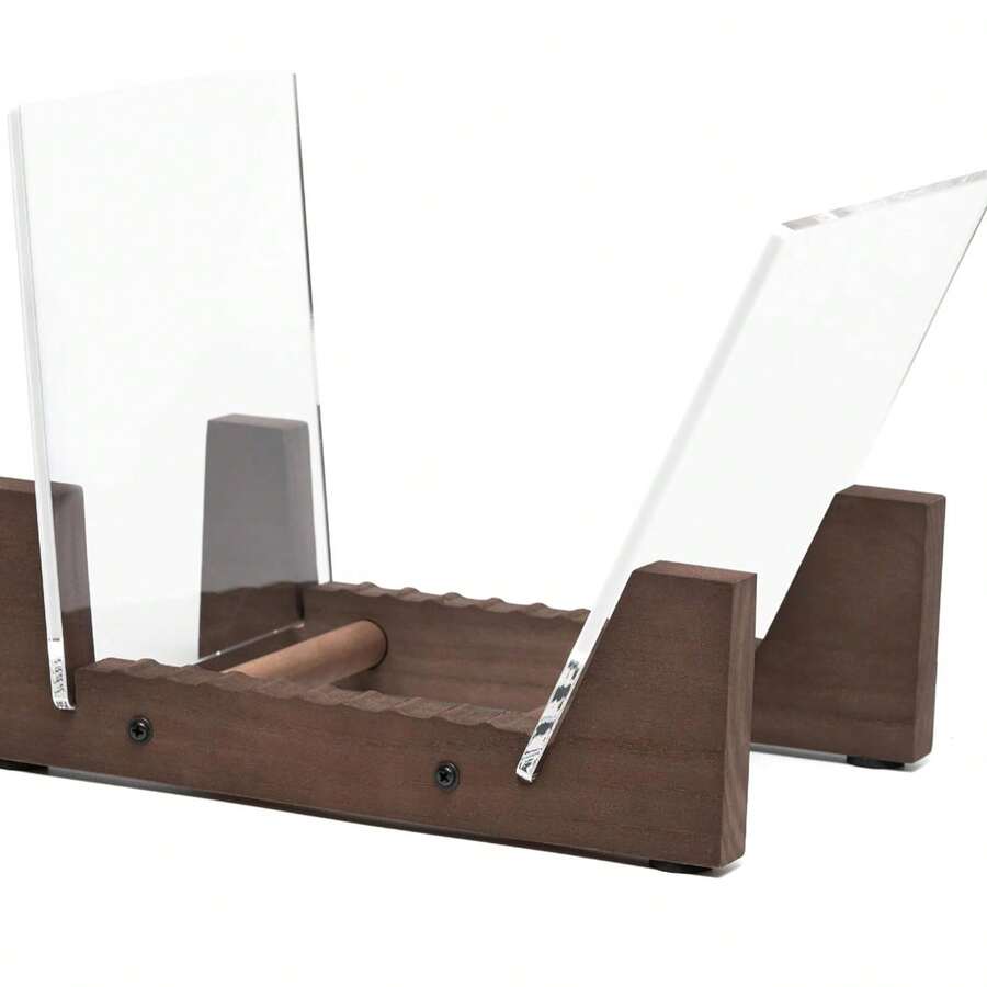 Schallplattenregal – Bietet Platz für 50 Alben – Massivholzrahmen ...