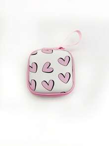 Süße mini elektronische Aufbewahrungsbox mit niedlichem rosa Muster ...