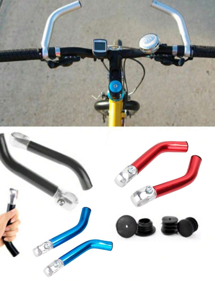 1 Paar Aluminium-Legierung Fahrrad Lenker: Ultra-leichter Rennrad Drop ...