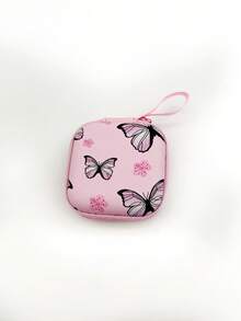 Süße mini elektronische Aufbewahrungsbox mit niedlichem rosa Muster ...