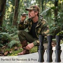 Enten-Lockpfeife, klassische Enten-Jagd-Lockpfeife, realistische ...