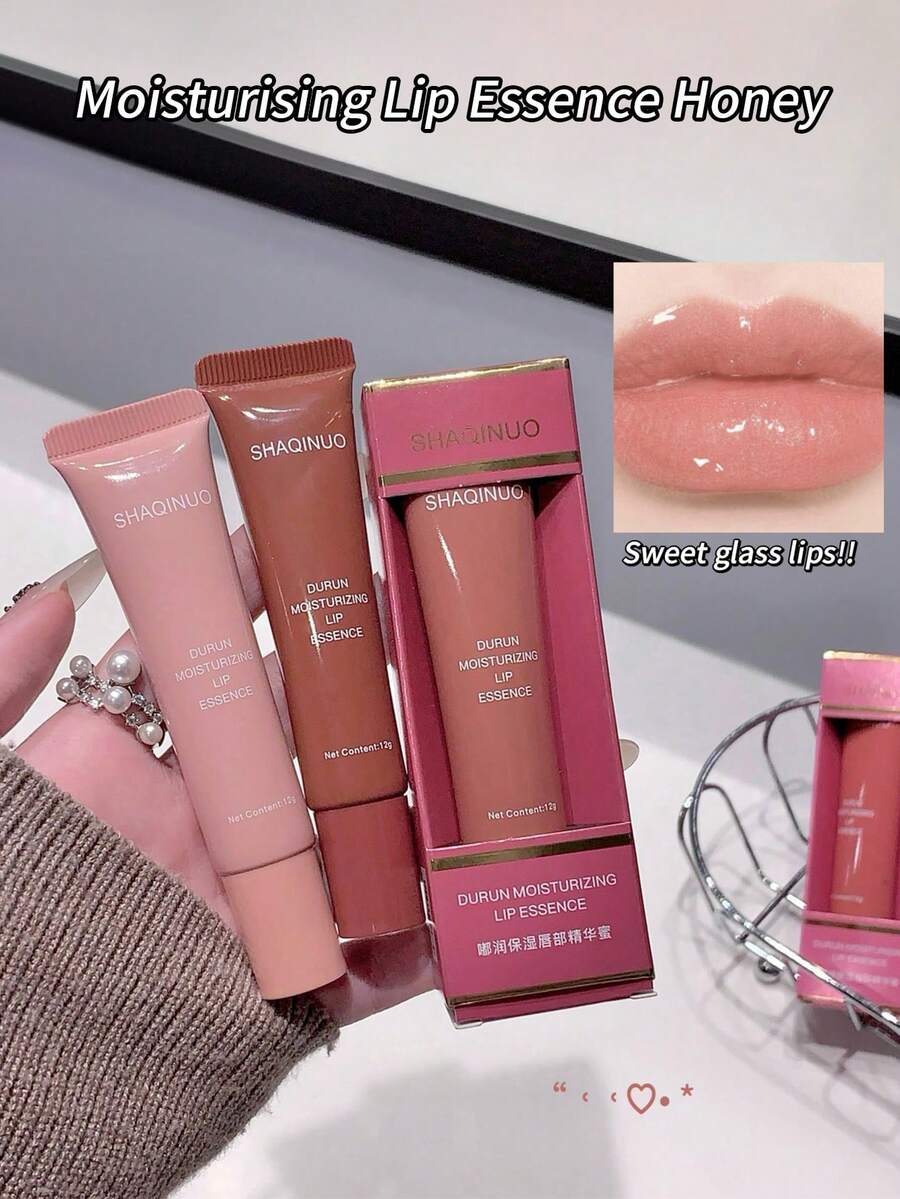 SHAQINUO 1pc Moisturizing Glossy Lip Gloss, Hydrating, Long-Lasting ...
