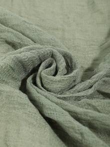 1 Stück Damen Lässig einfarbiger Quasten Schal, geeignet für Reisen ...