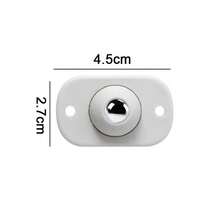 Selbstklebende Schwenkrollen, Möbelrollen mit leisen Rädern, ohne ...