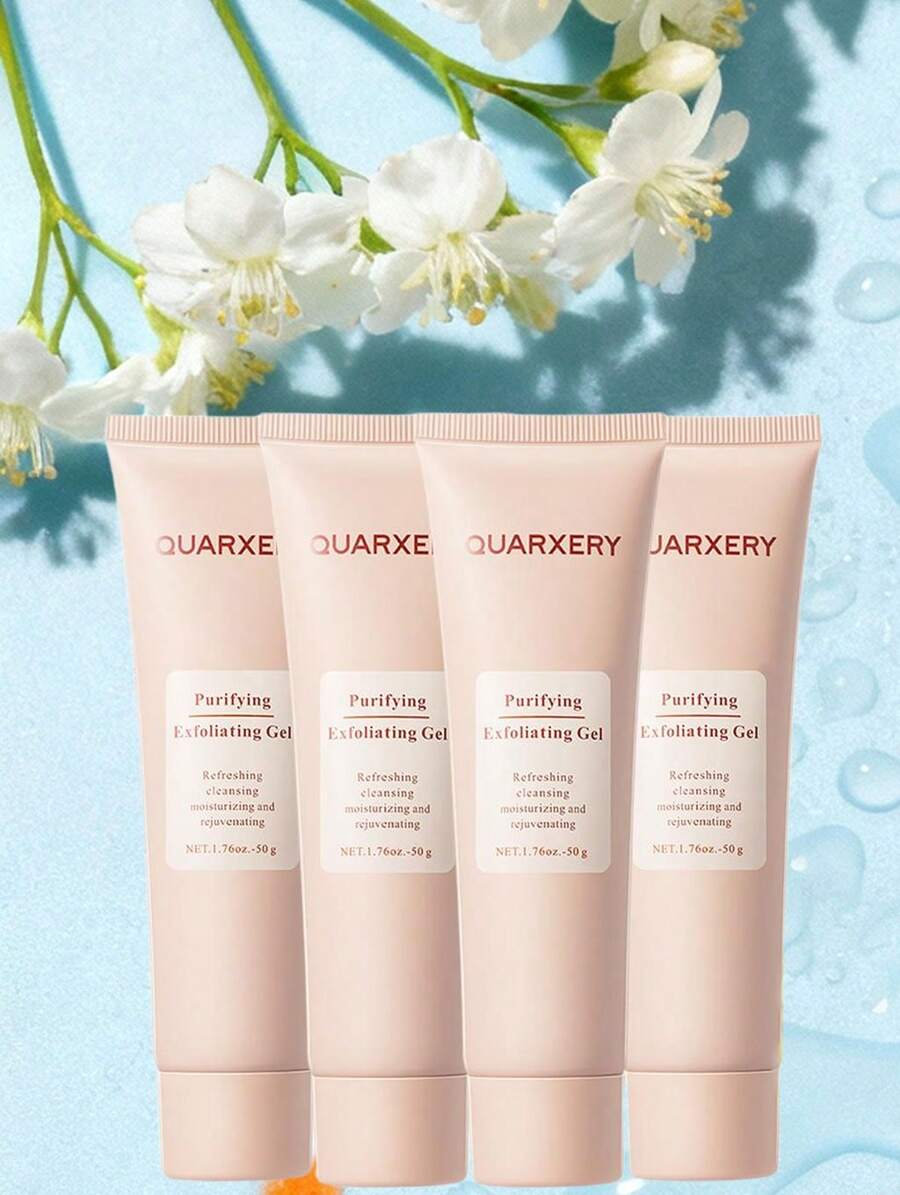 QUARXERY Deep Cleansing Facial Scrub Gel With Niacinamide - Hydrates ...