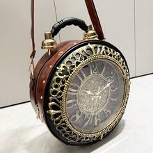 Dancing Engine Funny Clock-Shaped Bag Luxury Designer Purses And ...