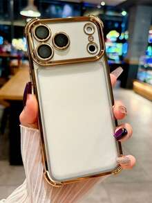 Basic Apple Phone Case, Electroplated Thickened Transparent Phone Case ...